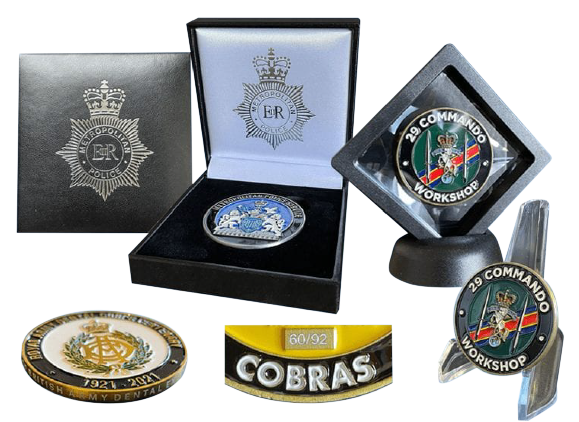Start Your Project | Challenge Coins UK