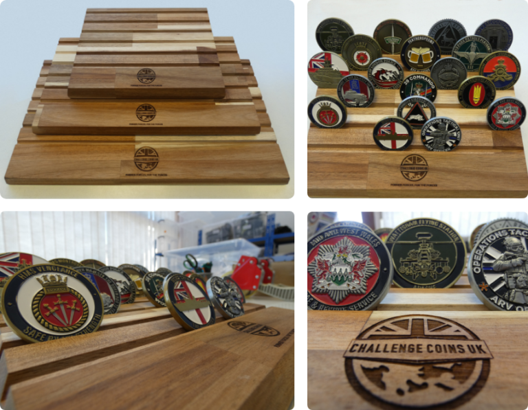 Customised Coin Displays | Challenge Coins UK