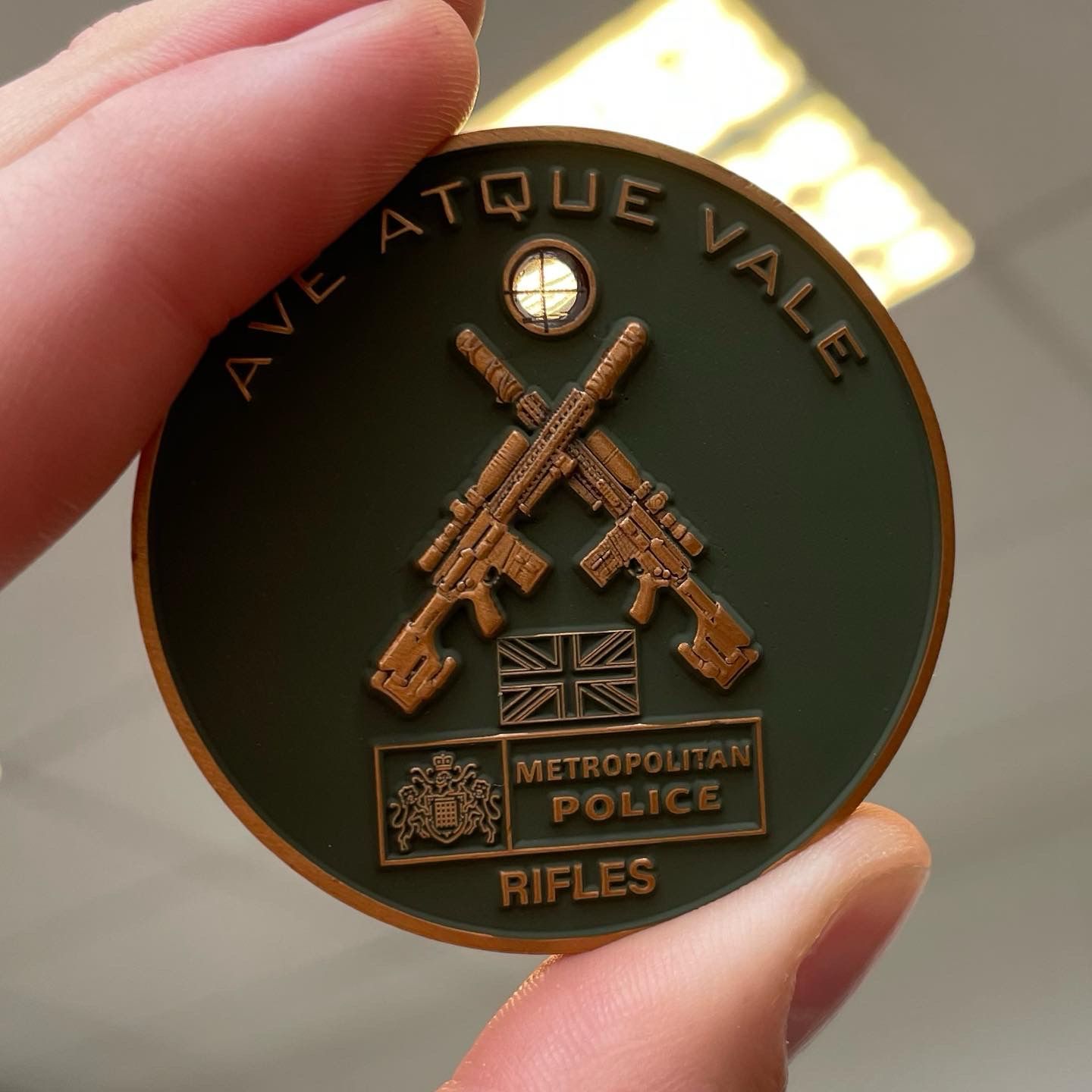 Metropolitan Police Rifles | Challenge Coins UK