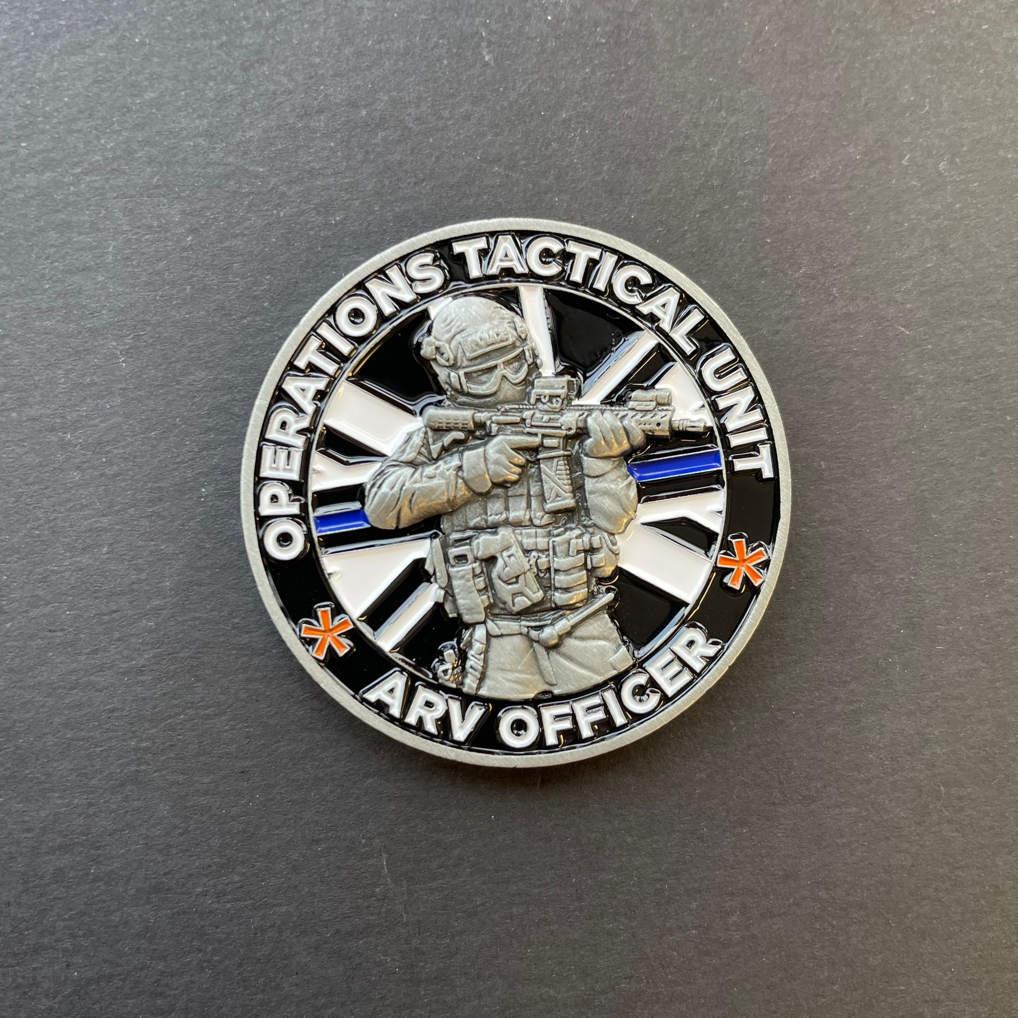 Operations Tactical Unit ARV Officer | Challenge Coins UK