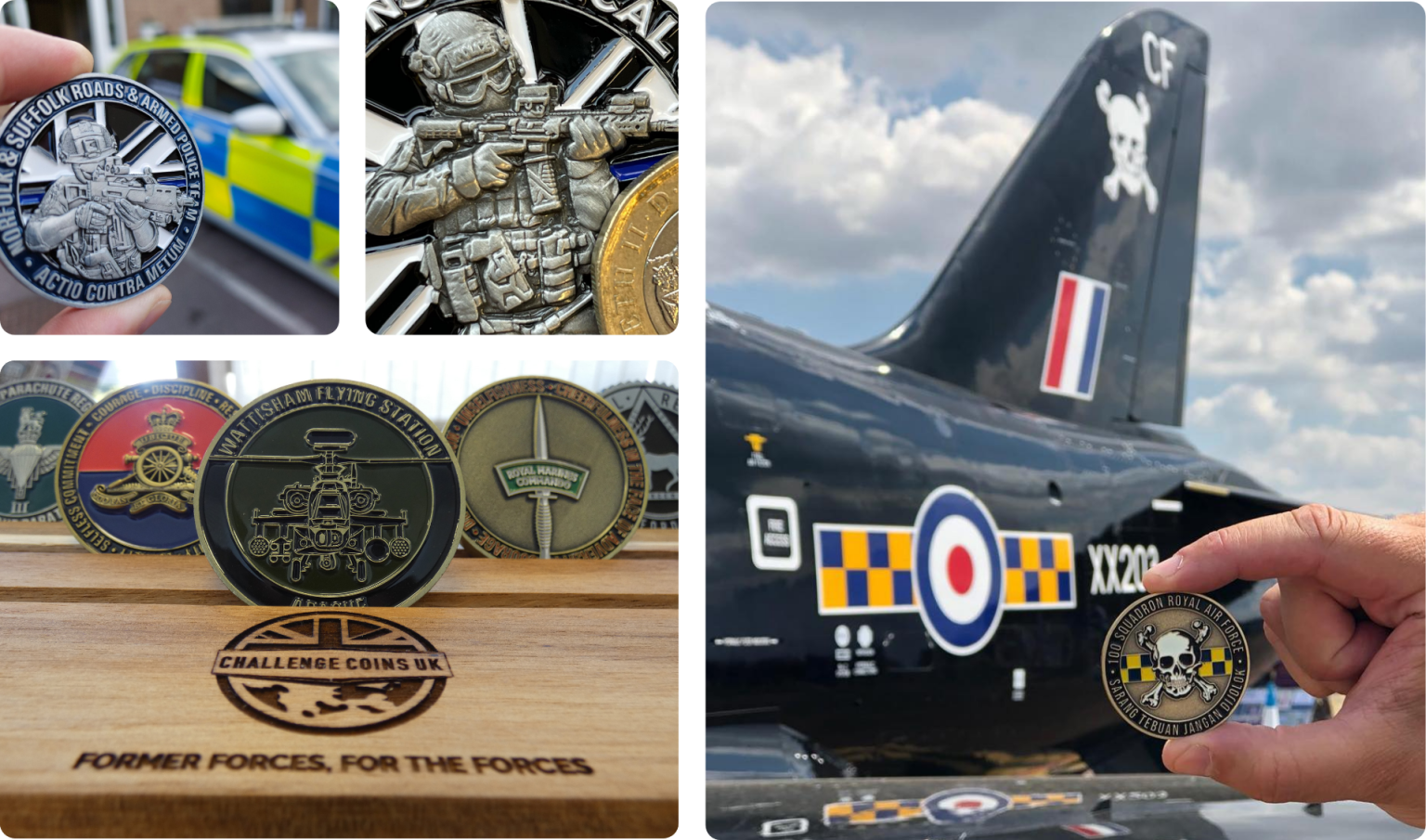Gallery | Custom Made Coins Challenge Coins UK