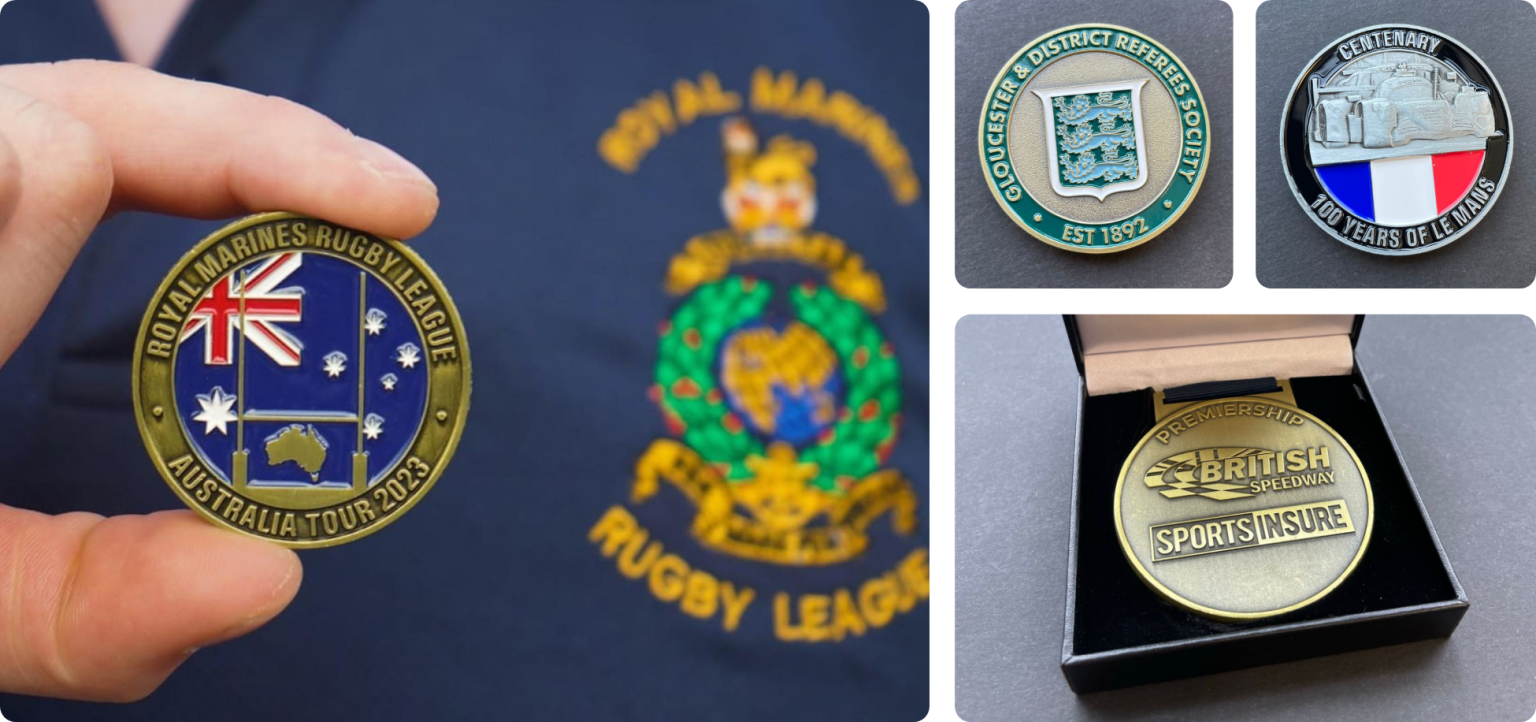 Our Sectors | Challenge Coins UK