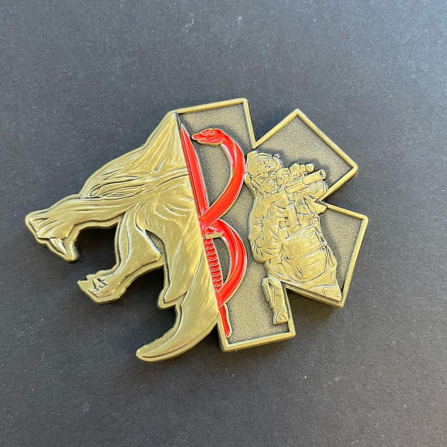 Wolf | Challenge Coins UK